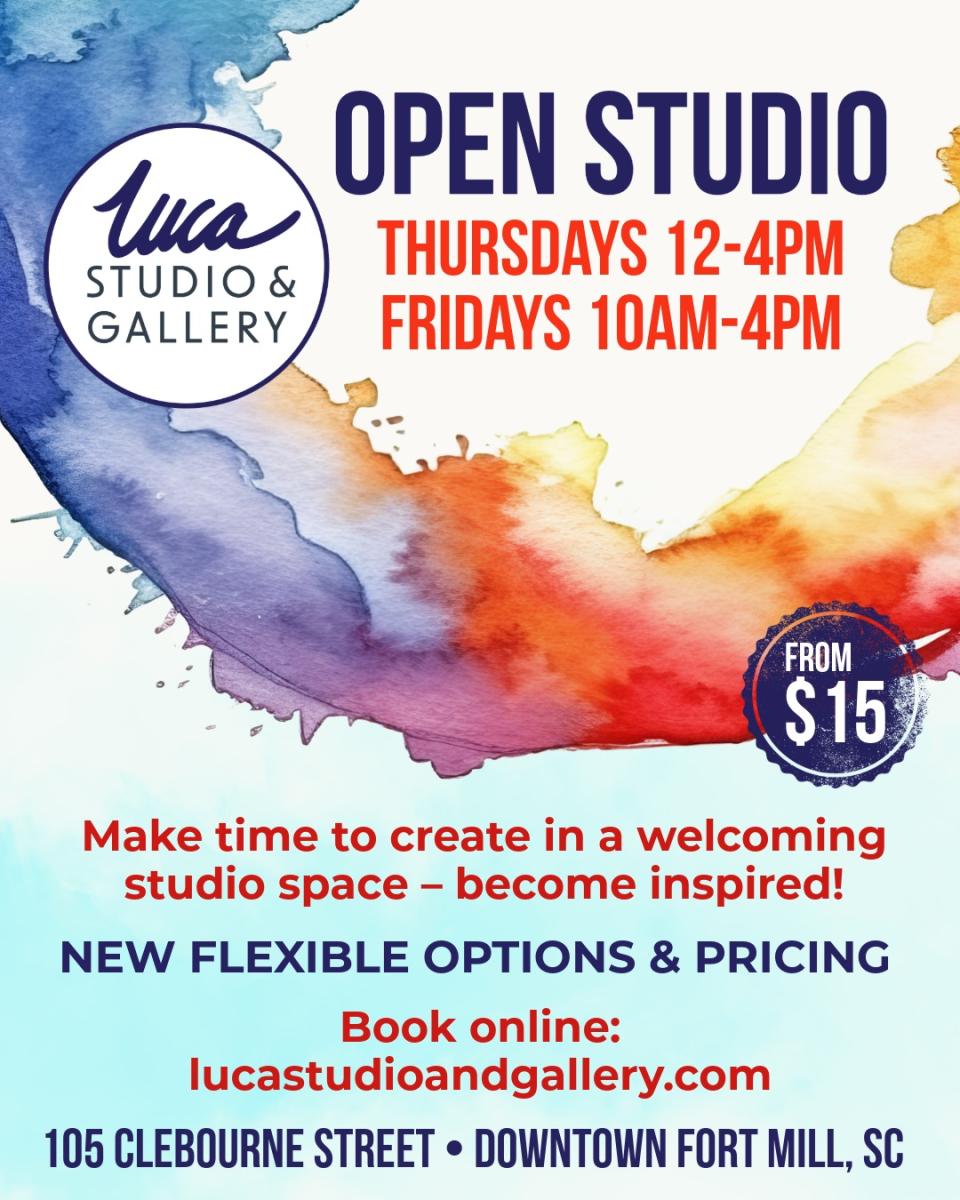 Create with Us during Open Art Studio Sessions