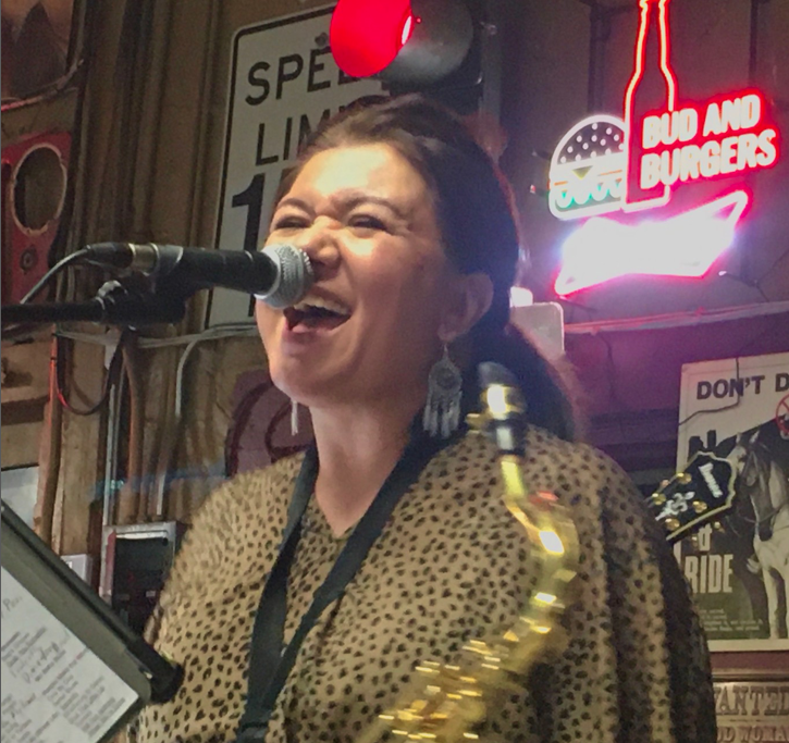 Eloisa Arviso with YumaJazz at Lutes Casino