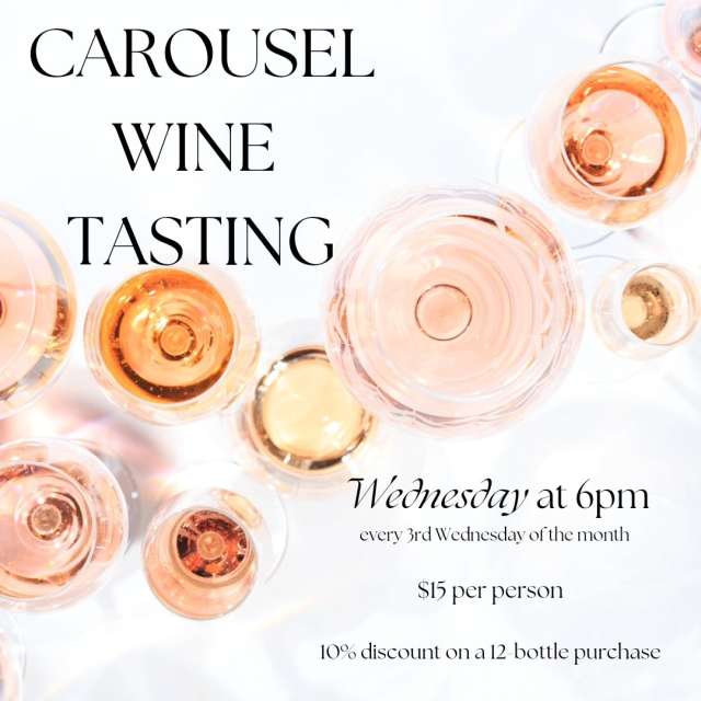 Carousel Wine Tasting | Mandeville, LA 70448