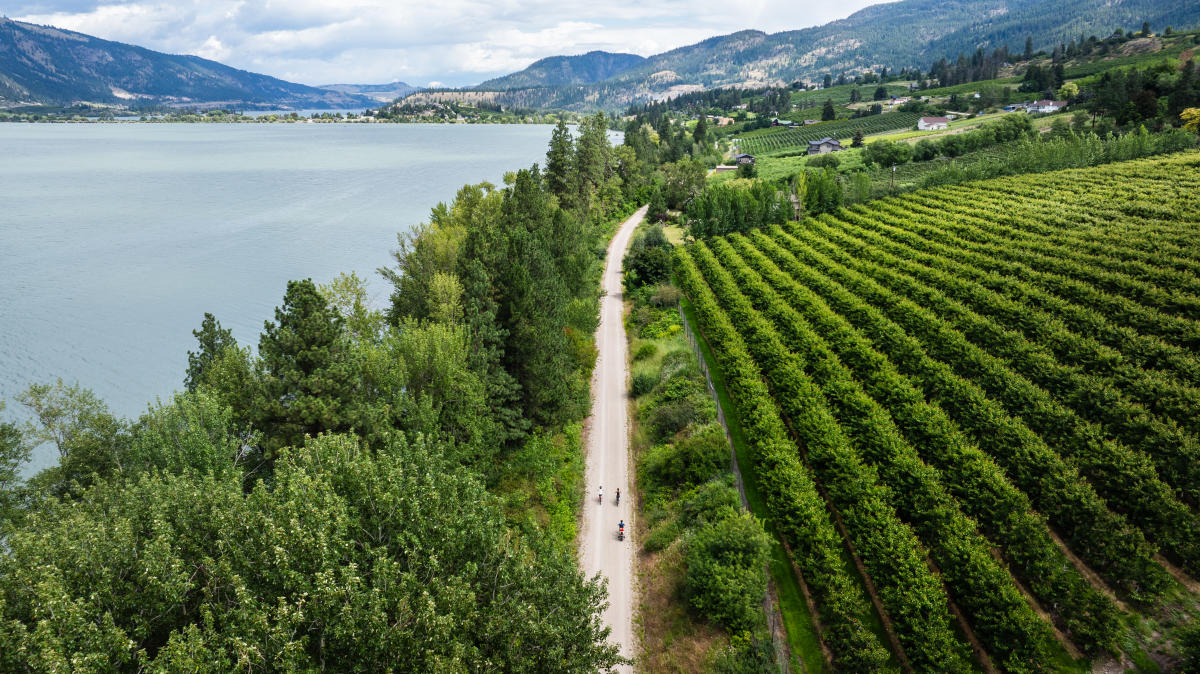 Lake Country | Lakes, Orchards, and Rail Trail