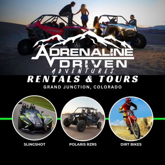 Adrenaline Driven Adventure Rentals & Tours | Grand Junction, CO