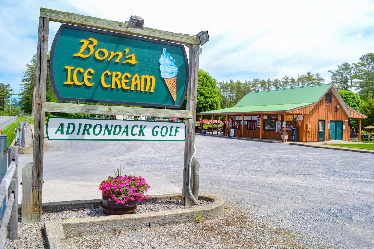 Bon's Ice Cream & Adirondack Golf