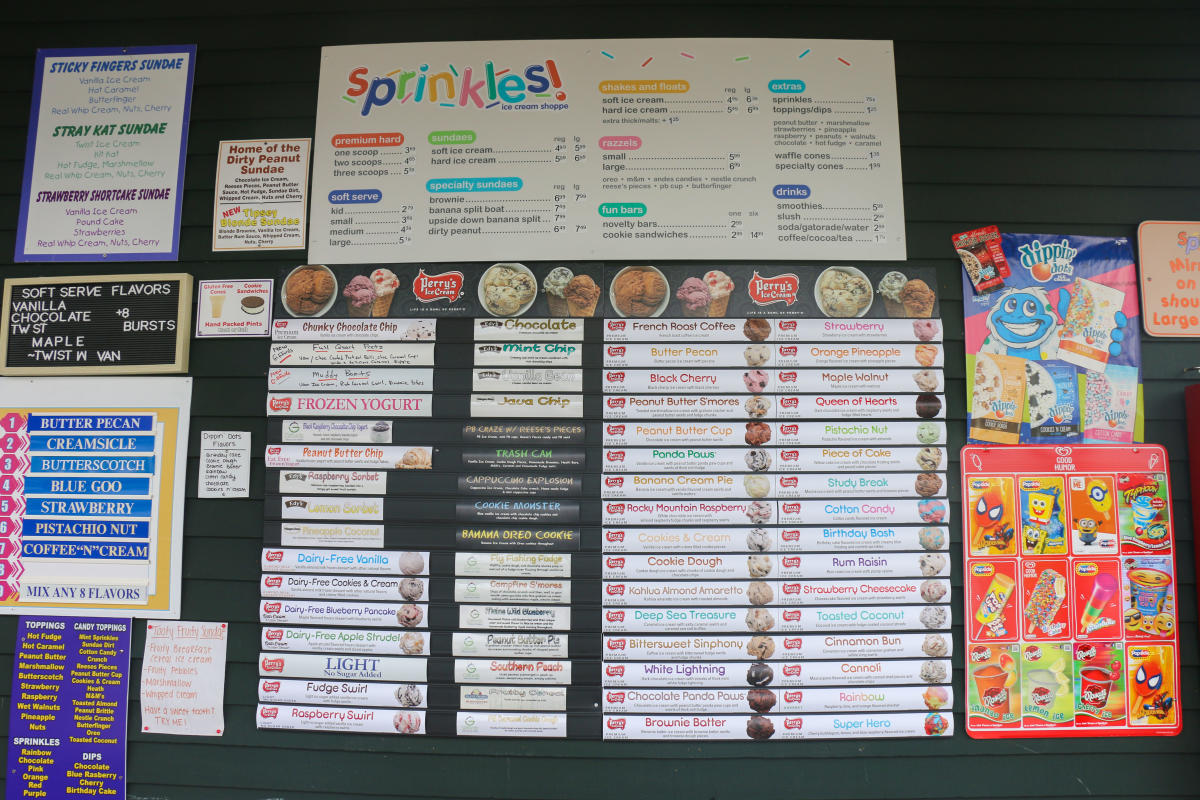 Sprinkles Ice Cream Shoppe - Queensbury, NY | Visit the Lake George Area
