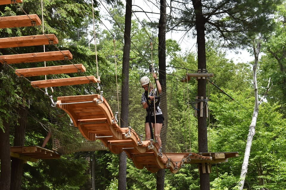 West Mountain's Treetop Aerial Adventure Park