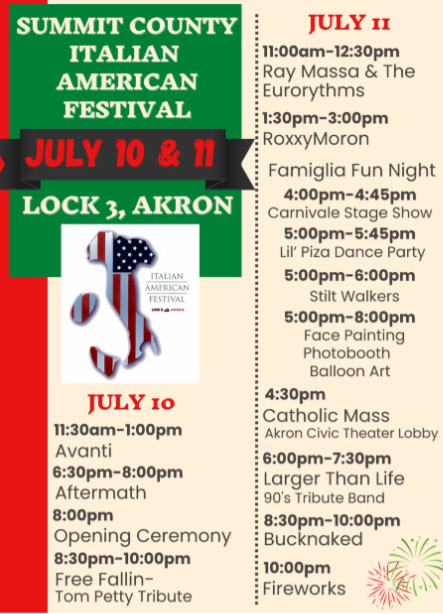 76th Annual Summit County Italian-American Festival | Akron, OH