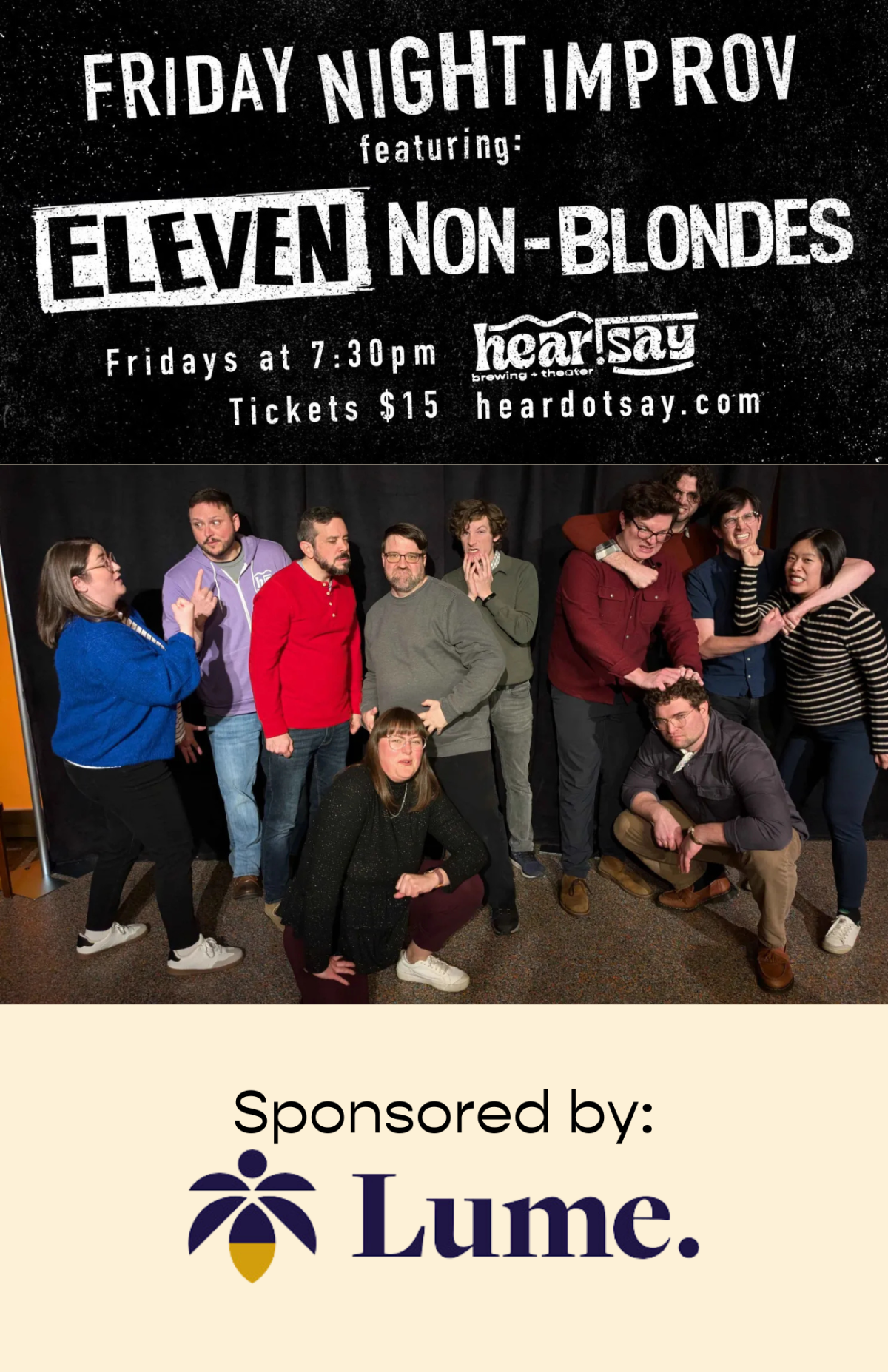 Friday Night Improv - Eleven Non-Blondes