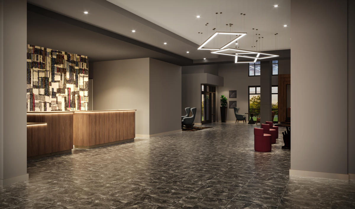Courtyard Marriott Lobby