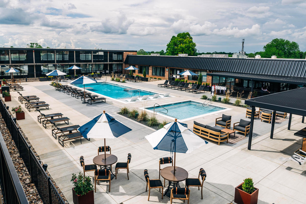 Swim Club Pool & Bar at The Trail Hotel