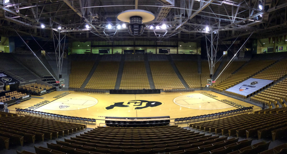 Coors Event Center Seating Map