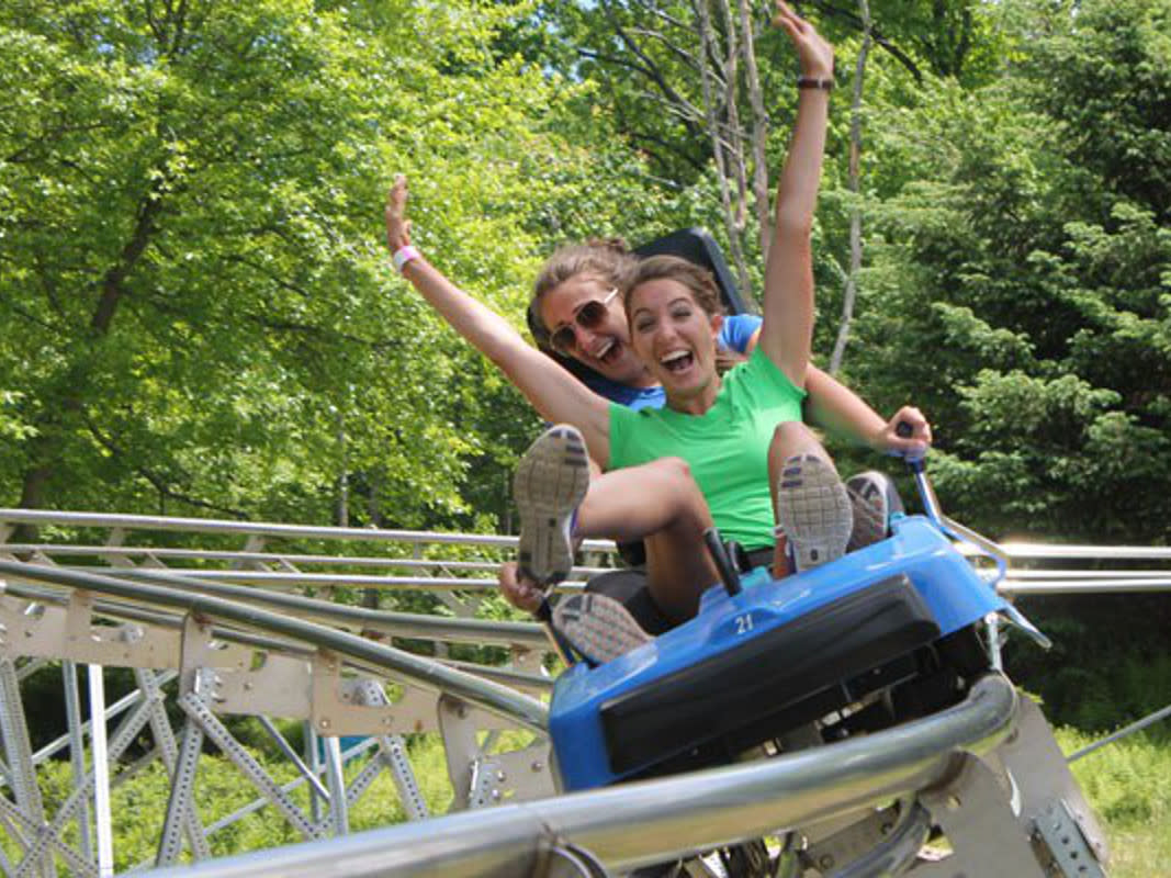 Runaway Mountain Coaster & Flyaway Ziplines at Branson Mountain ...