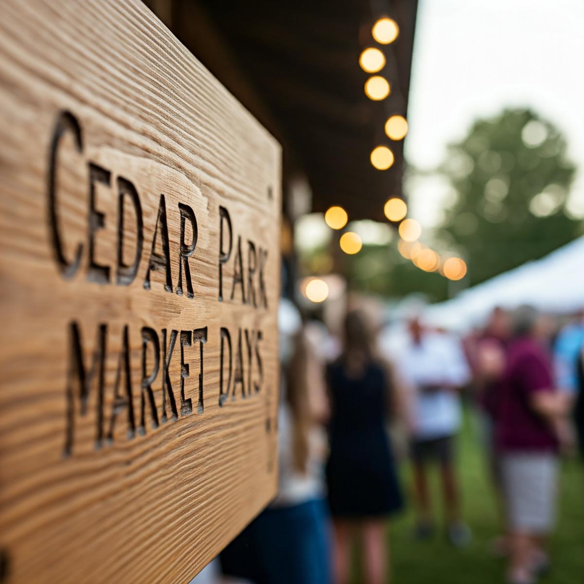 Cedar Park Market Days