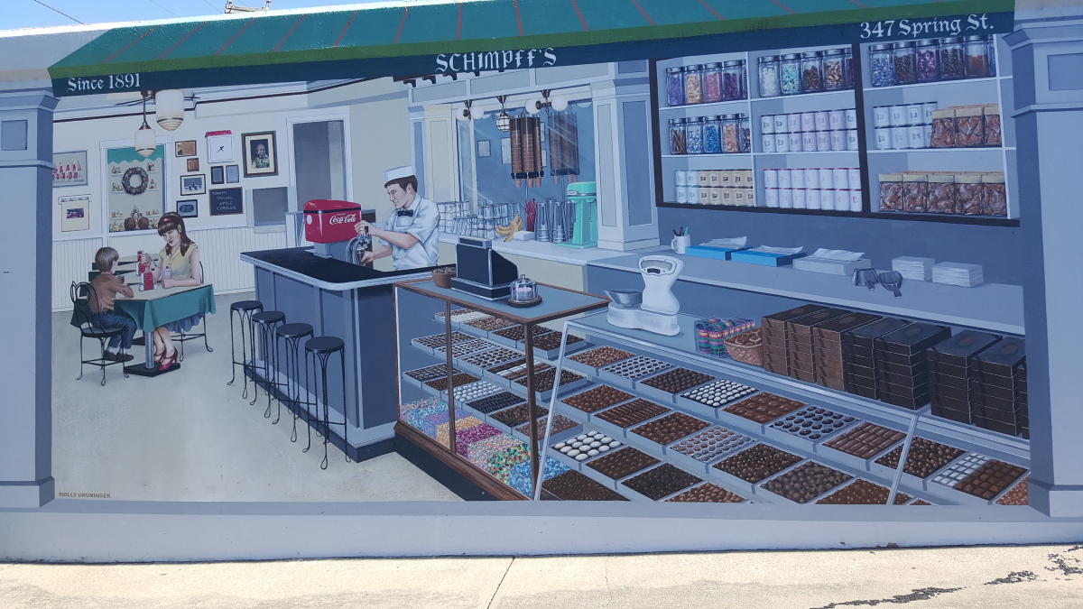 Flood Wall Murals | Jeffersonville, IN 47130