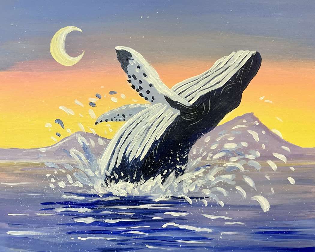 Paint and Sip: Ocean’s Gentle Giant | Jeffersonville, IN 47130