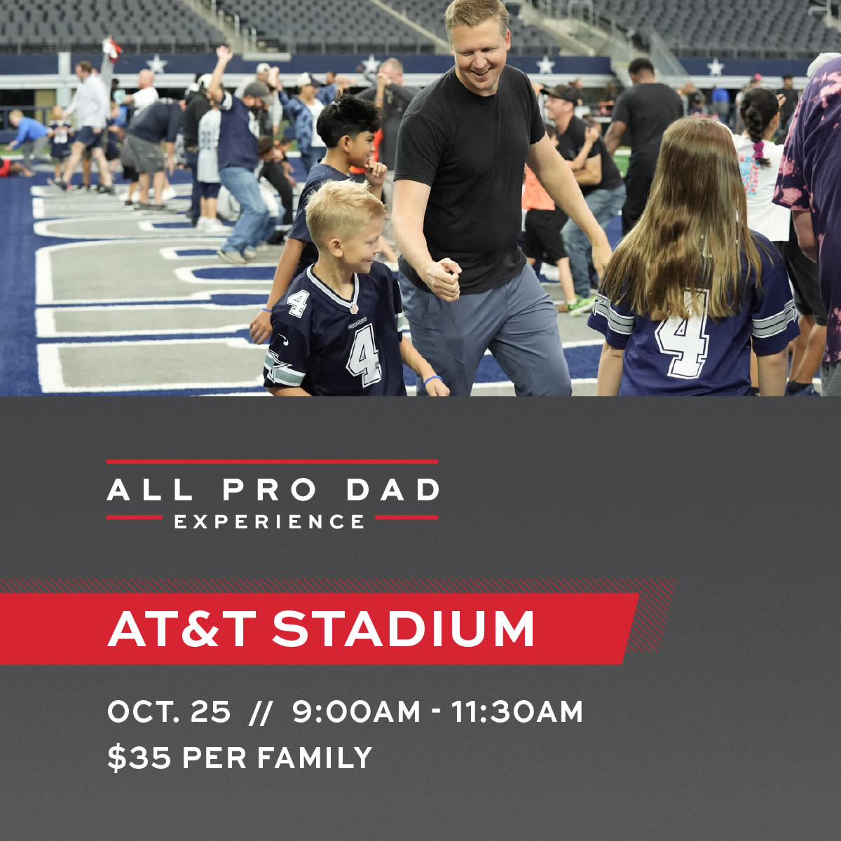 2025 Dallas All Pro Dad Experience
