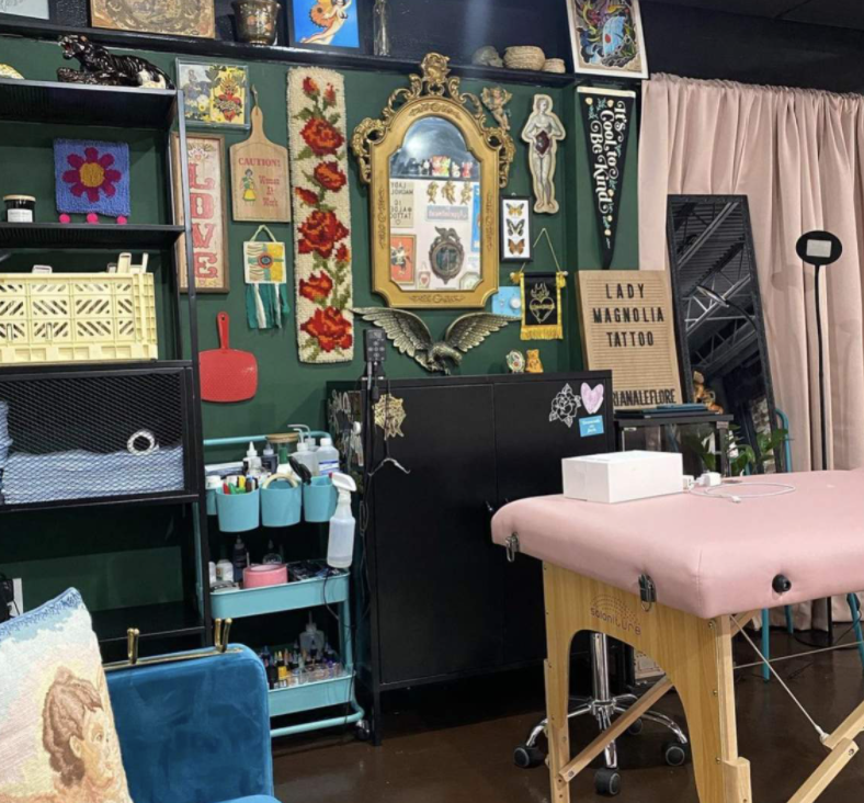 Lady Magnolia Tattoo