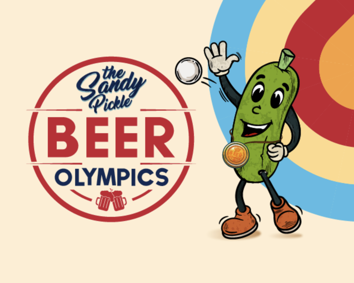 Sandy Pickle Beer Olympics