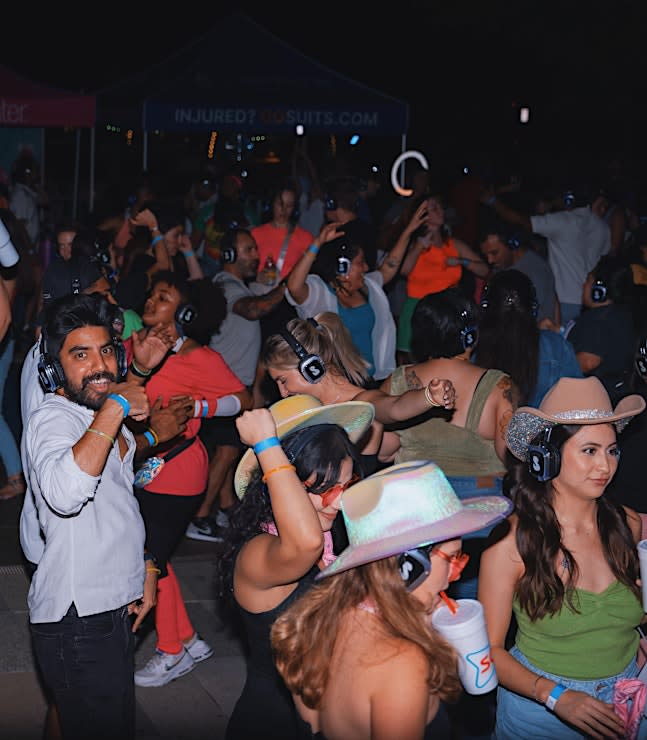 Dallas Silent Disco with live DJ's