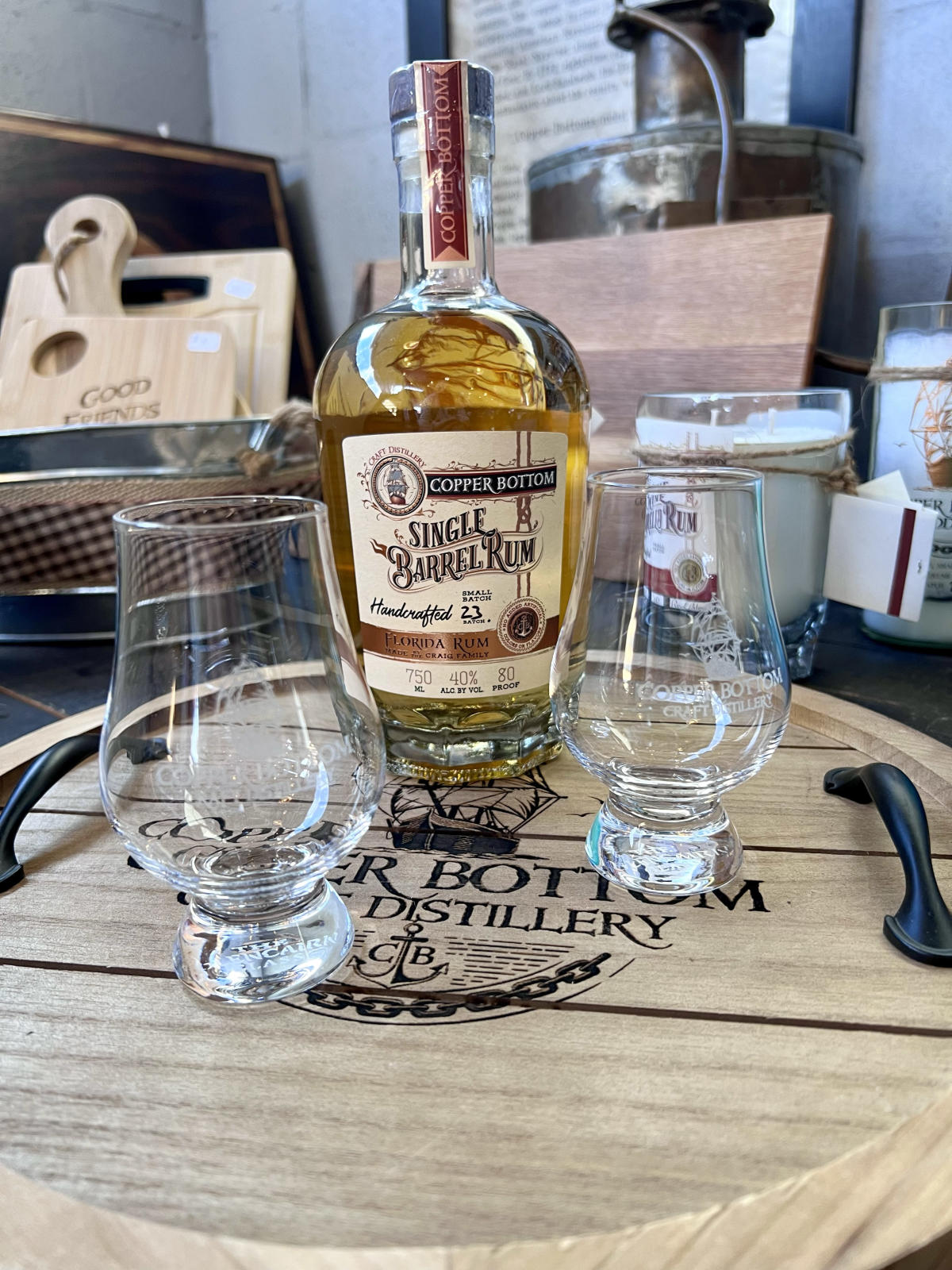 Copper Bottom Craft Distillery | Holly Hill, FL 32117