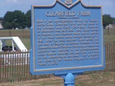 Daniel Corbit's Clearfield Farm Marker