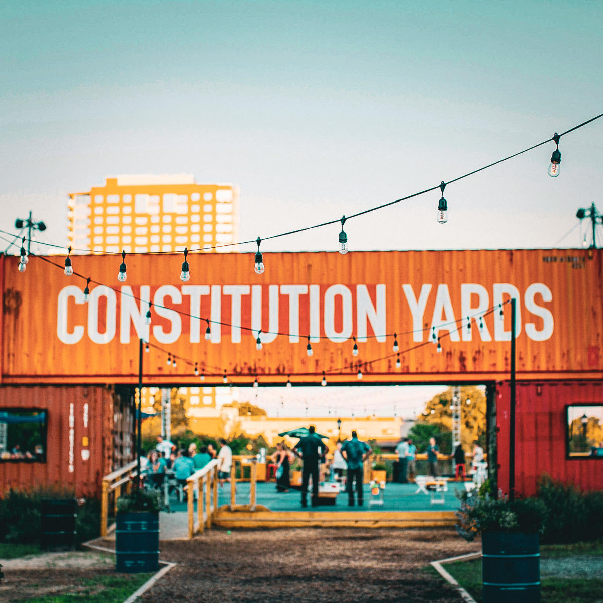 Constitution Yards Beer Garden