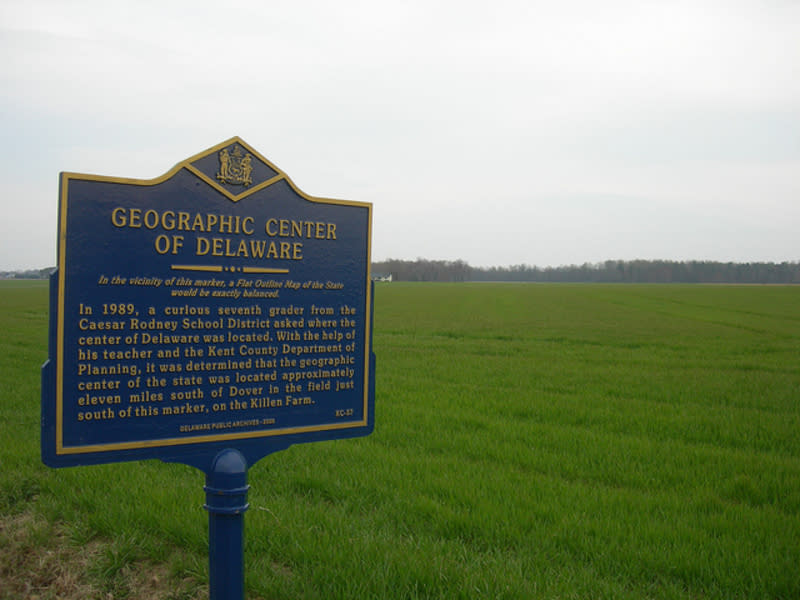 Geographic Center of Delaware