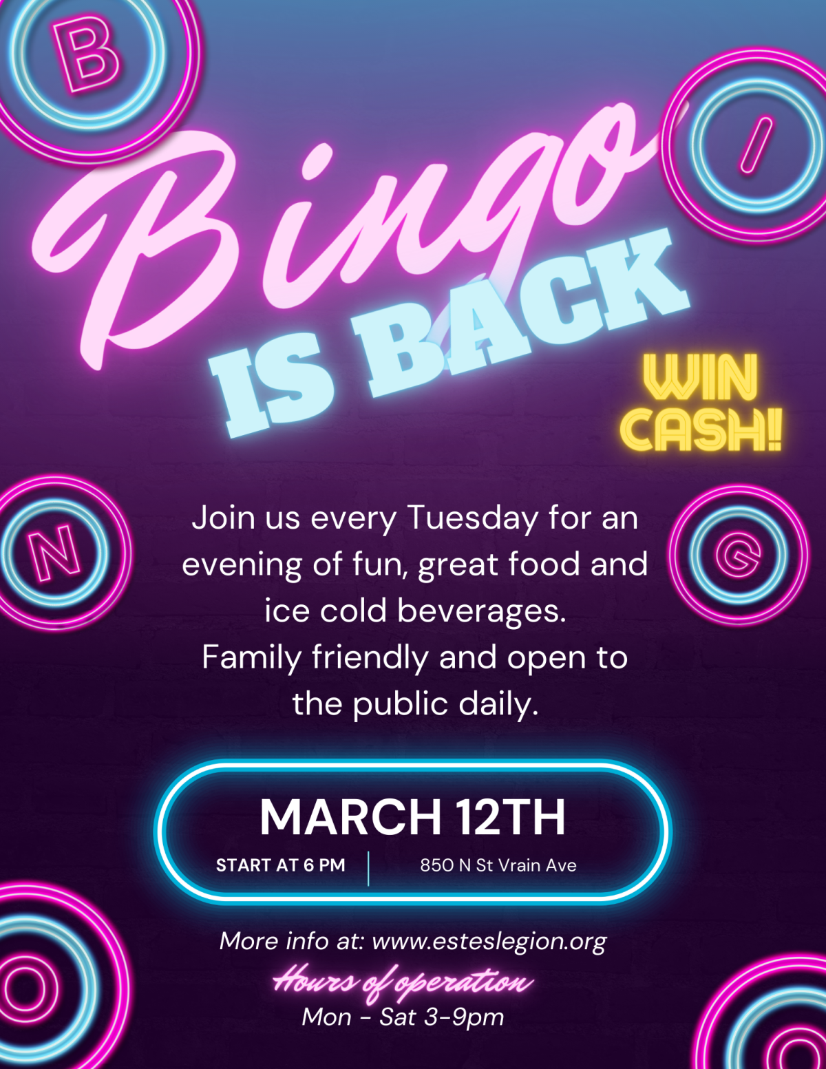 Bingo Night