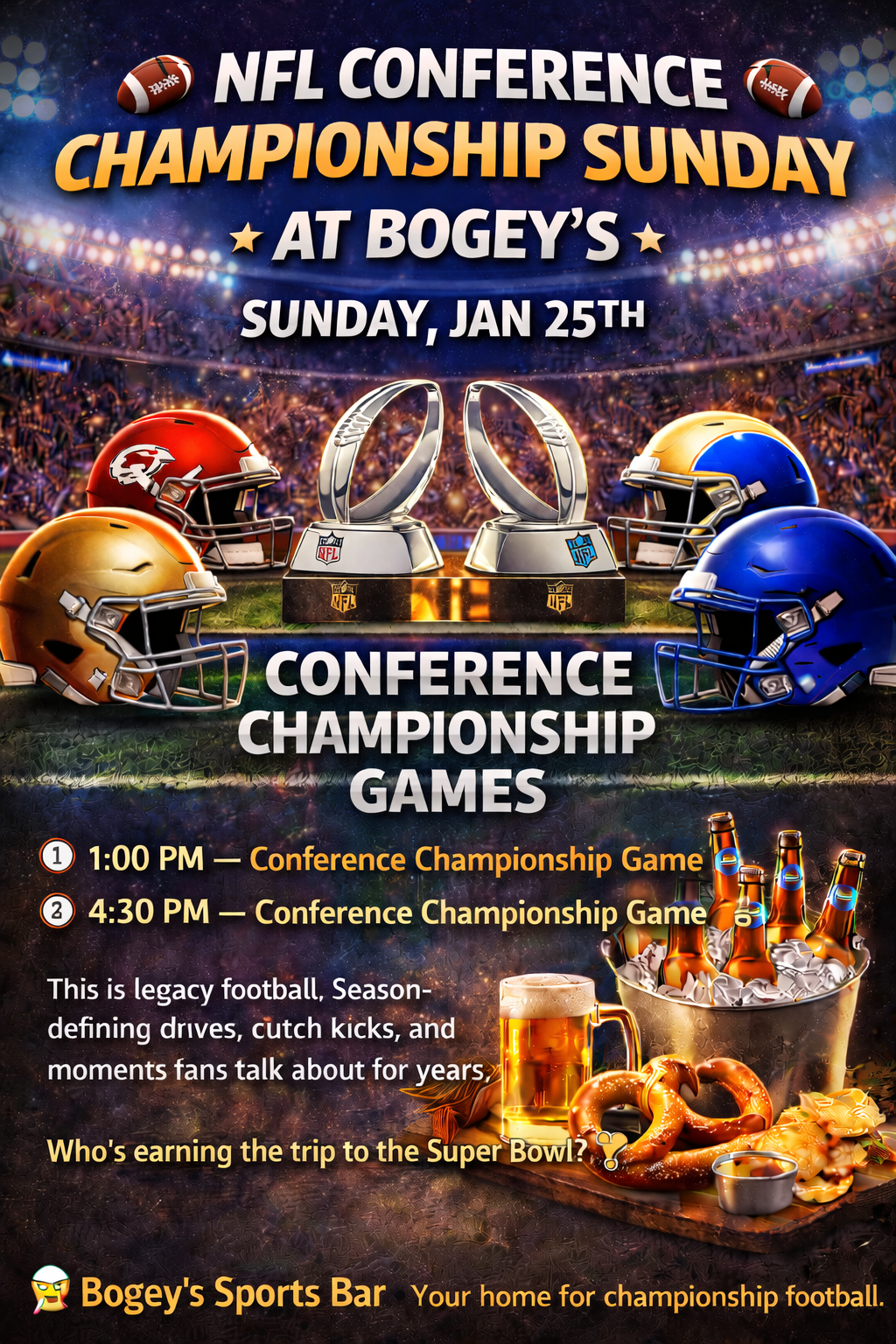 NFL Conference Championship Games!