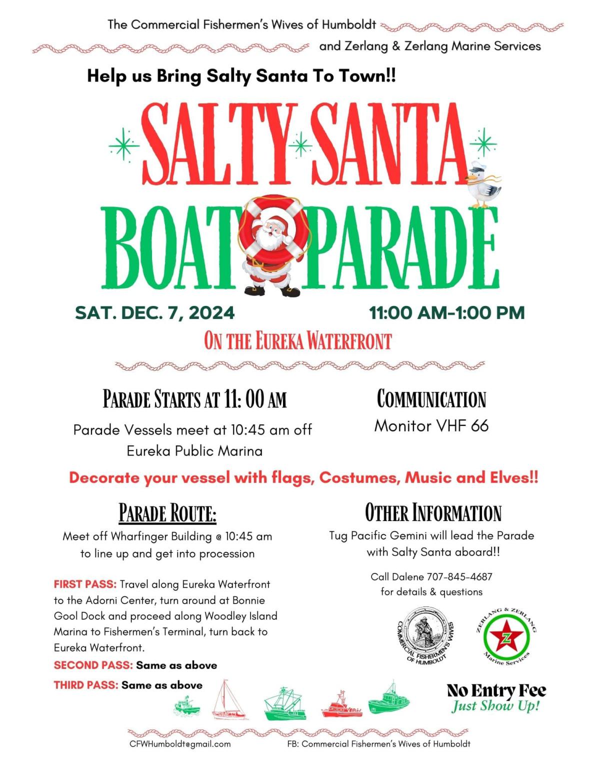 Salty Santa Boat Parade