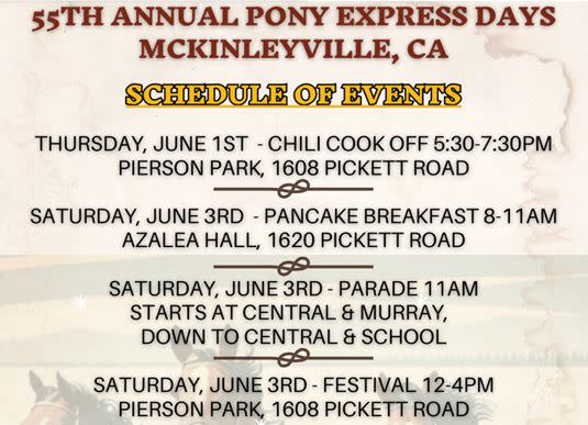 Pony Express Days