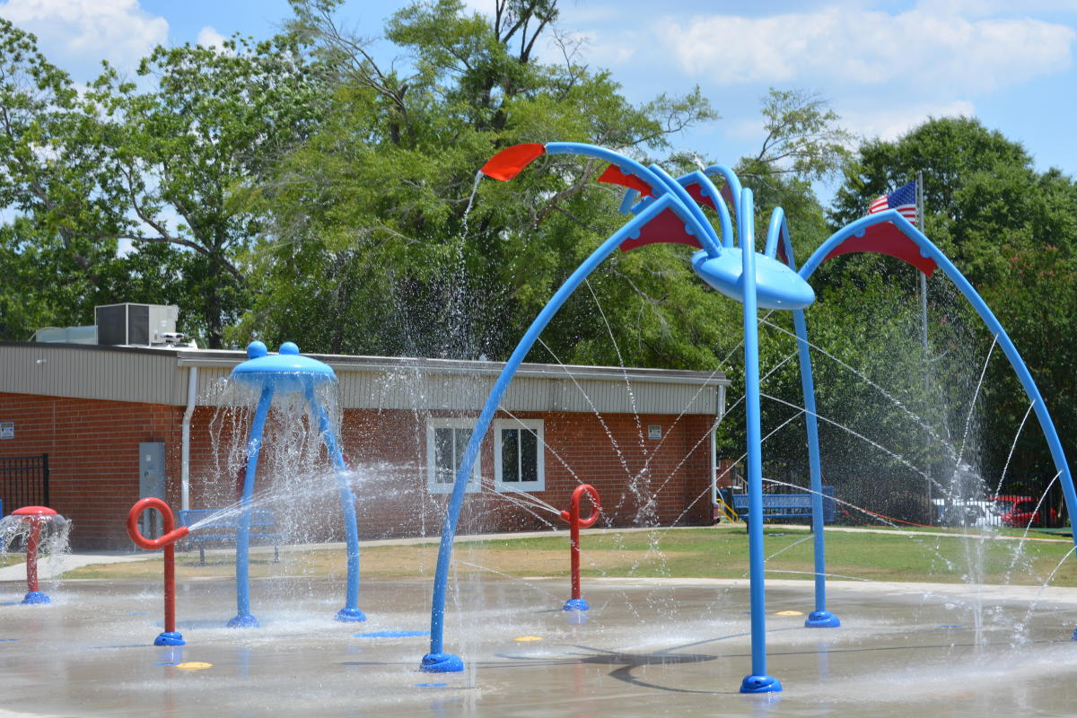 Splash Pad at Massey Hill Recreation Center