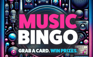 Saturday Night Sing Along Music Bingo