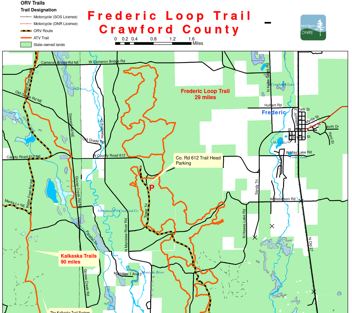Frederic ORV Trail