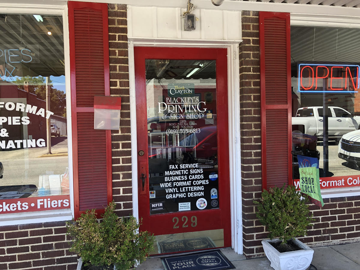 Blackley's Printing & Sign Shop