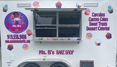 Ms. B's Bake Shop Cupcake Mobile Truck