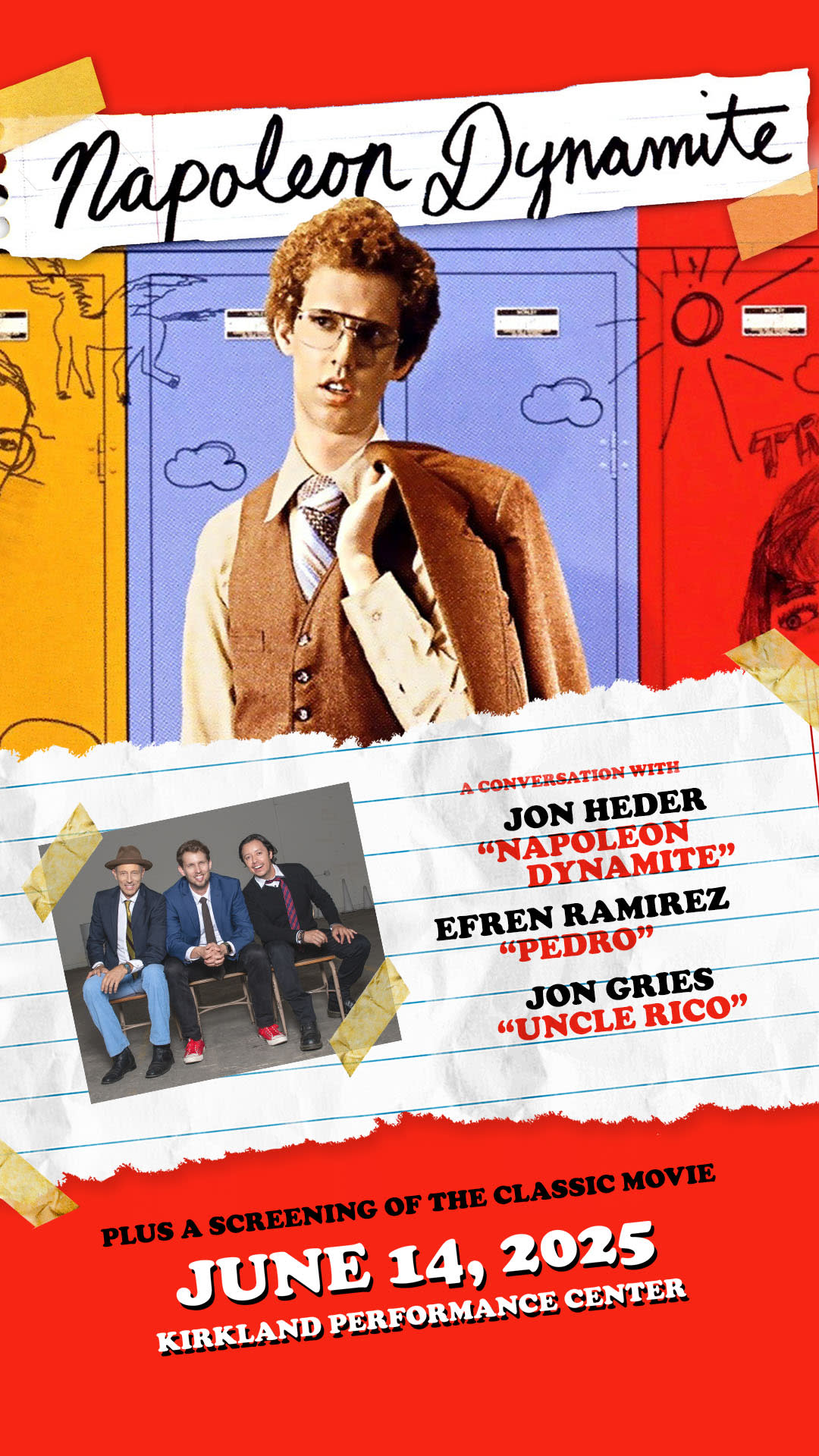 Napoleon Dynamite Rince Napoleon Dynamite, Uncle Rico & Pedro Reunite