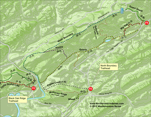 Oak Ridge Tenn Map