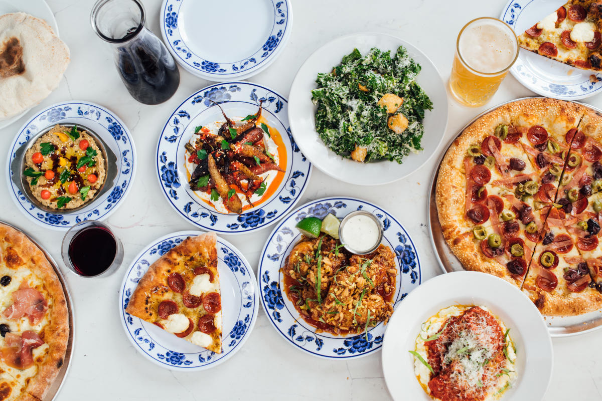 Central pizza store