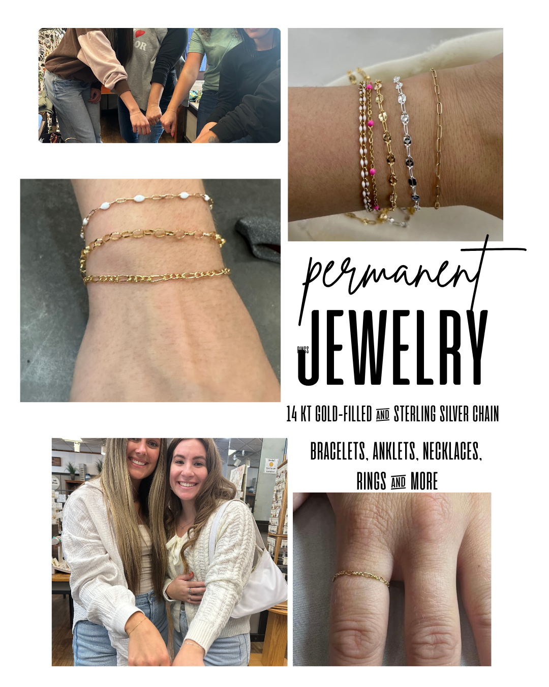Permanent Jewelry Pop-Up Event!