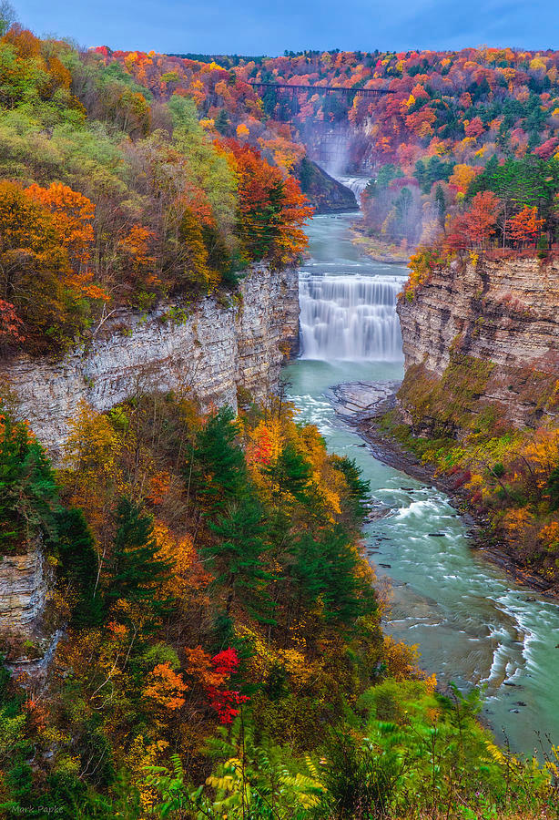 Middle Falls Letchworth State Park Waterfall Wednesday: Letchworth