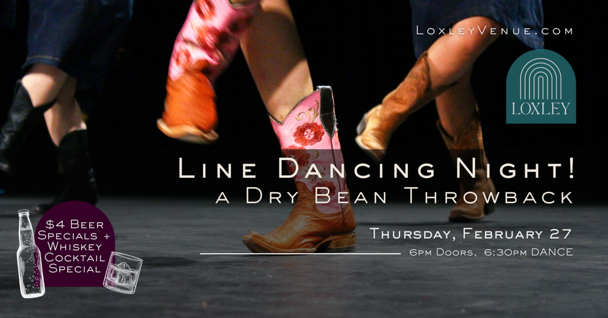 Line Dancing Night ~ Dry Bean Throwback Thursday! | Fitchburg, WI