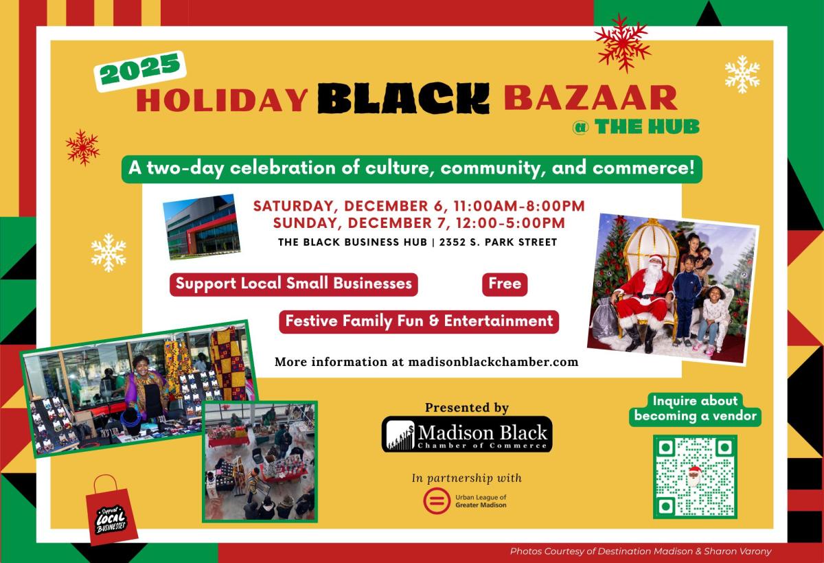 2025 Holiday Black Bazaar | Madison, WI