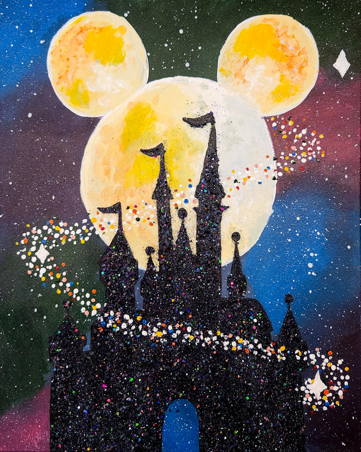 Paint & Sip: Disney Trivia Night! New Painting "Magic After Moonrise ...