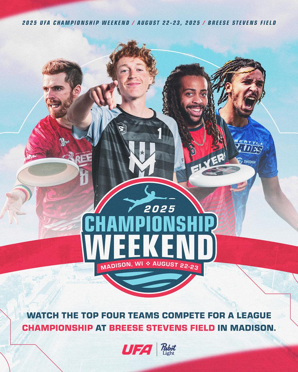 2025 Ultimate Frisbee Association (UFA) Championship Weekend | Madison, WI