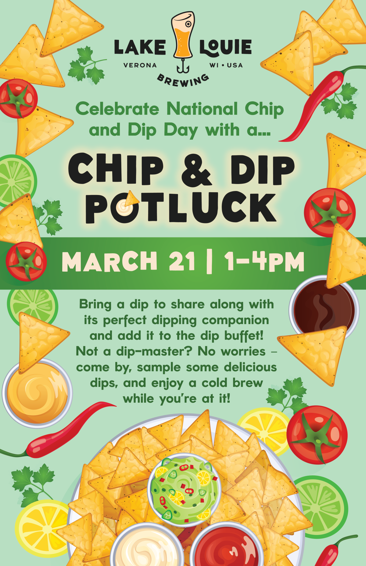 Chip & Dip Potluck | Verona, WI