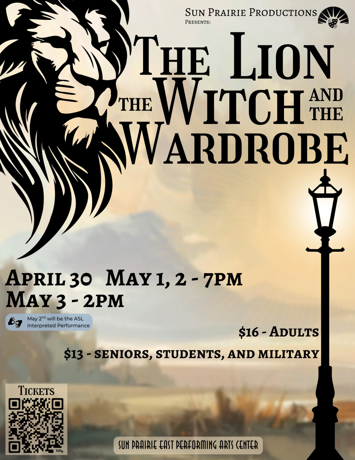 Sun Prairie East High School Presents "The Lion, The Witch, and The ...