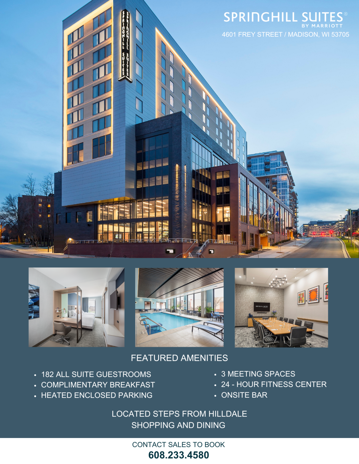 SpringHill Suites by Marriott Madison | Madison, WI