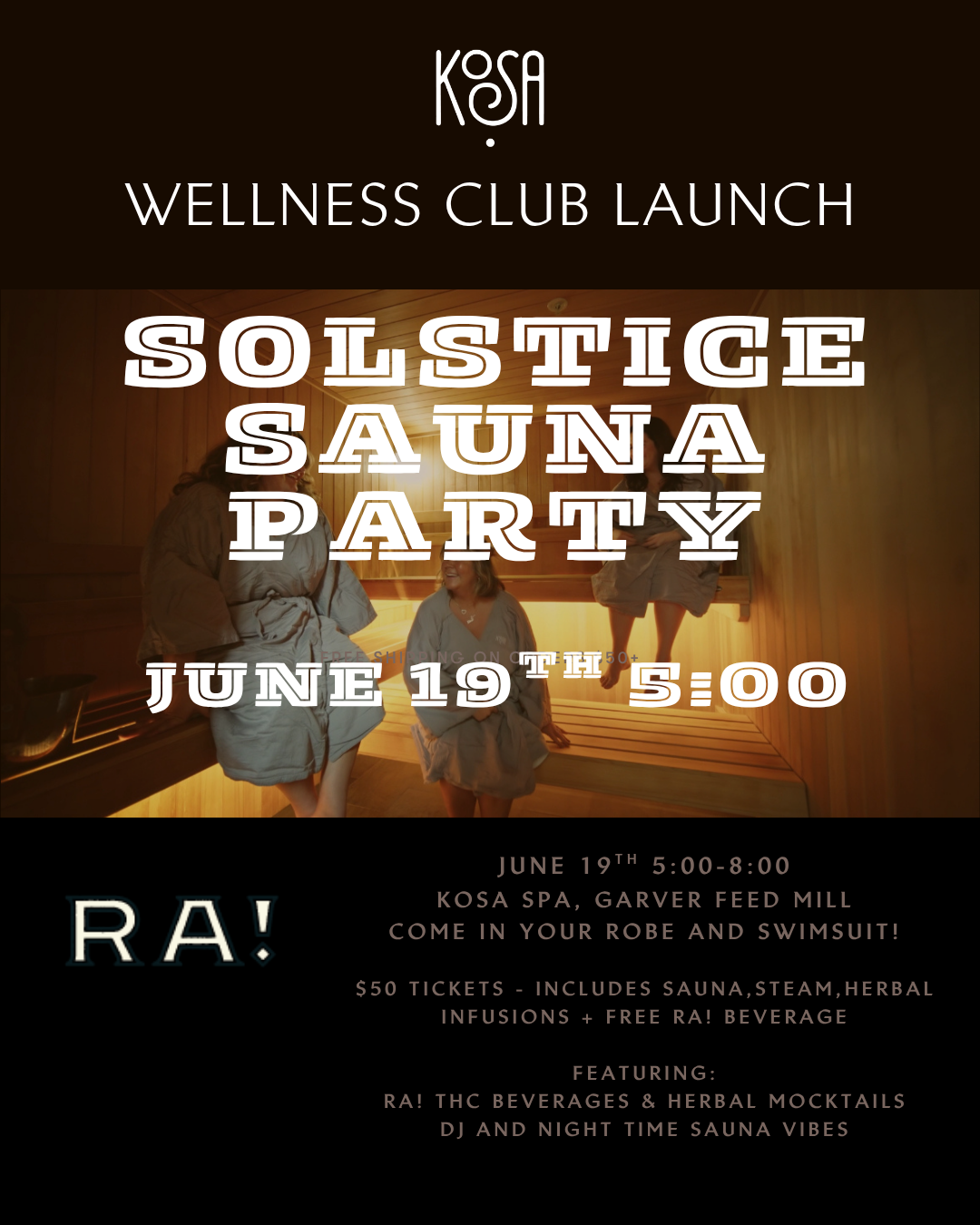 Solstice Sauna Party | Madison, WI