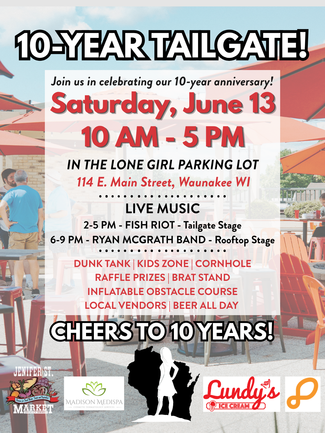 10-Year Tailgate Party | Waunakee, WI