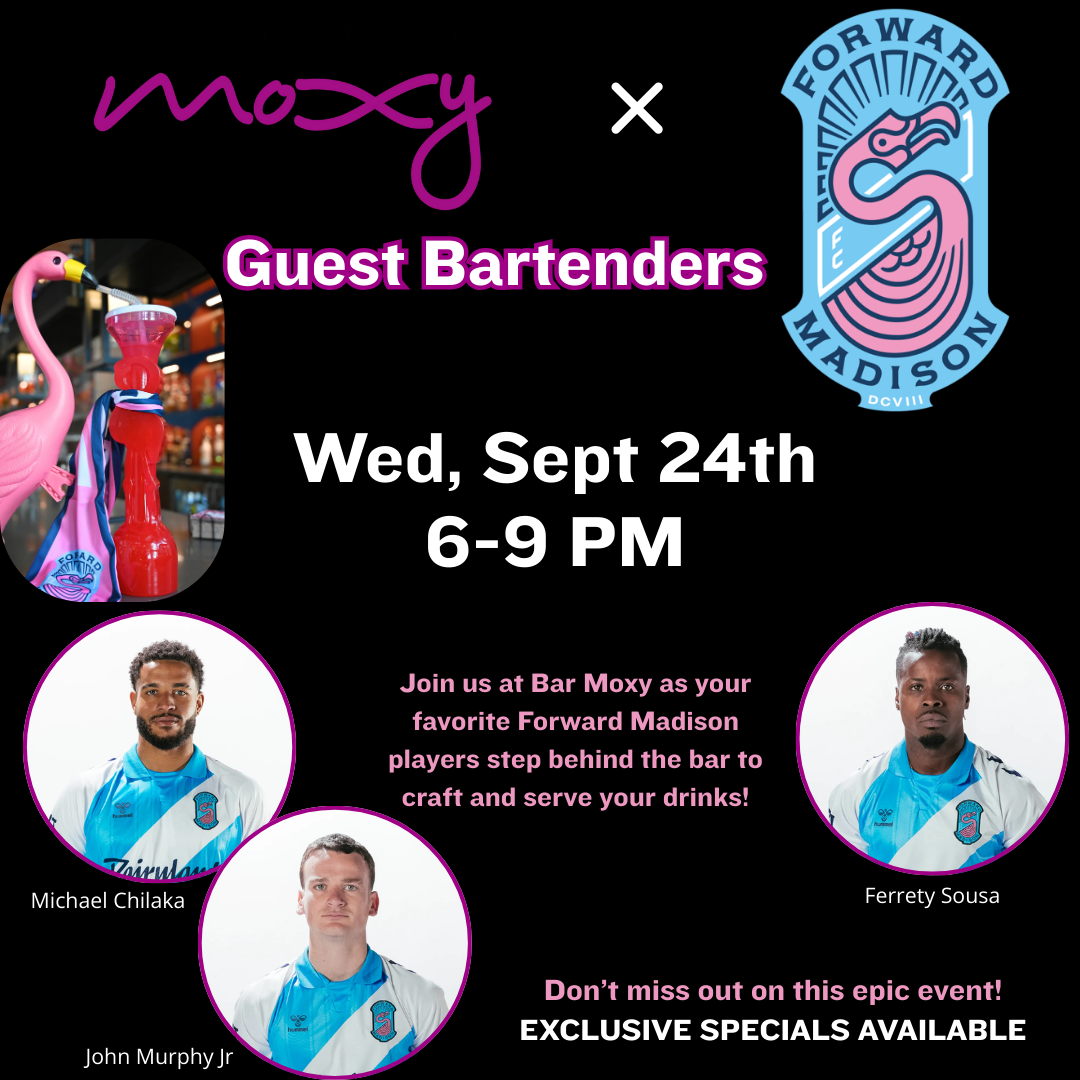 Forward Madison Guest Bartenders at Bar Moxy | Madison, WI