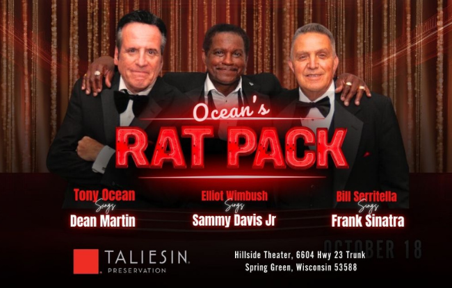 Ocean's Rat Pack at Hillside Theater | Spring Green, WI